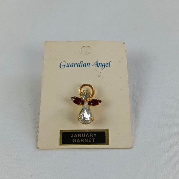 Ballou | Jewelry | Vintage Guardian Angel Pin | Poshmark